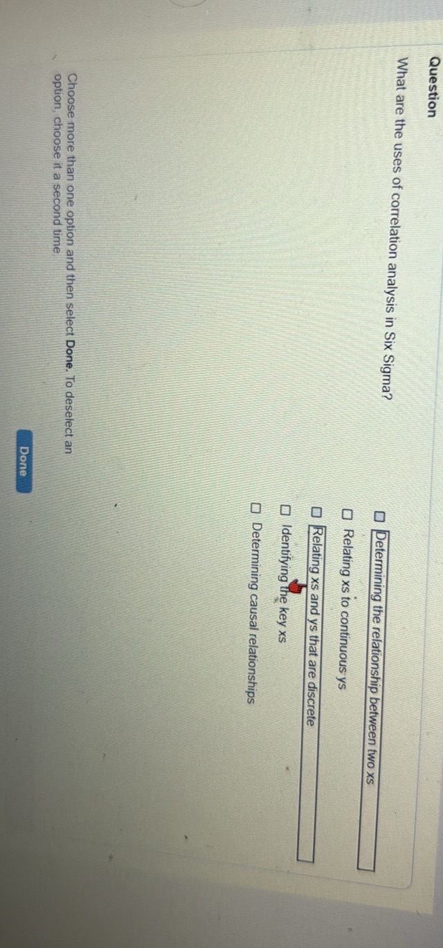 What are the uses of correlation analysis in | StudyX