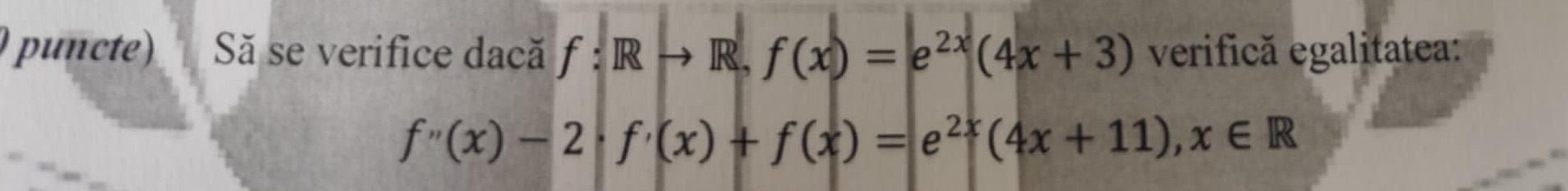 Să se verifice dacă $f: R ightarrow R, | StudyX