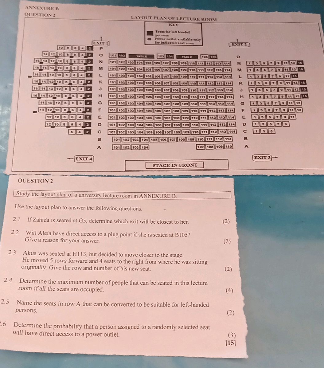 Study the layout plan of a university | StudyX