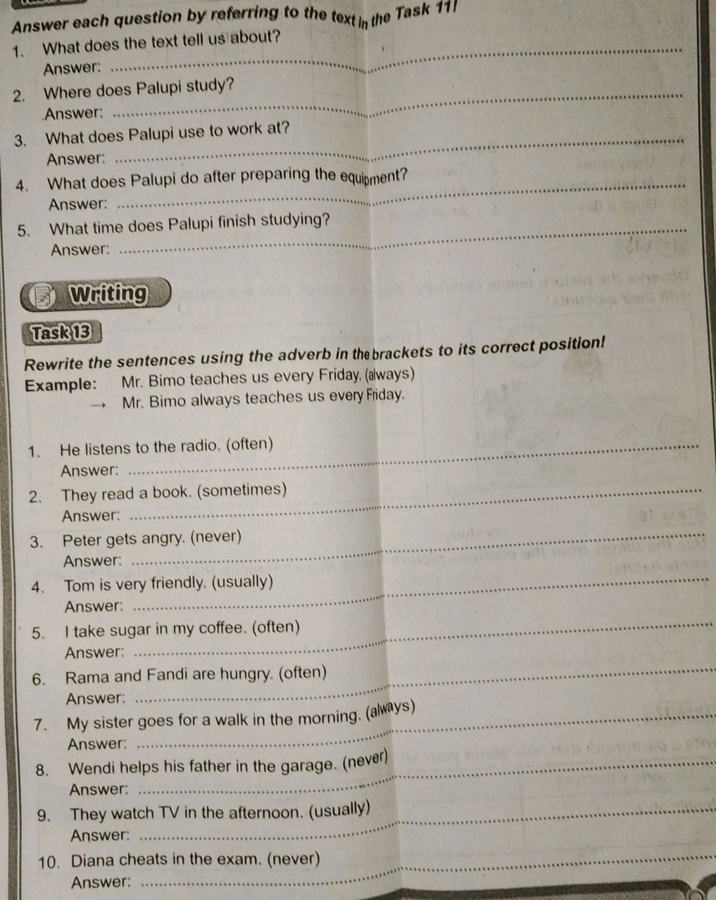 Answer each question by referring to the | StudyX