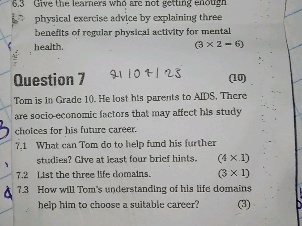 6.3 Give the learners who are not getting | StudyX