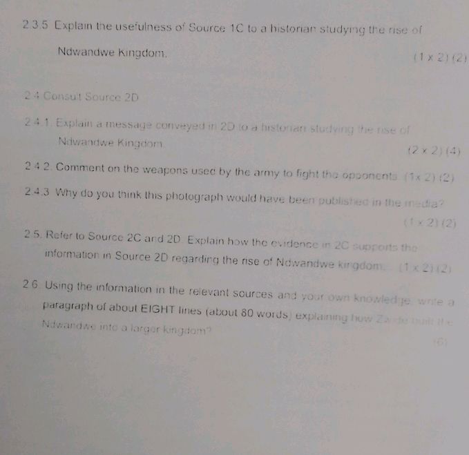 2.3.5 Explain the usefulness of Source 1C to | StudyX