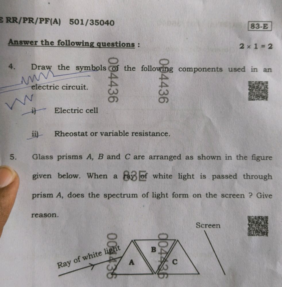 4. Draw the symbols of the following | StudyX