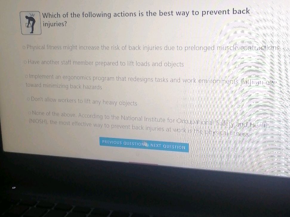 Which of the following actions is the best | StudyX