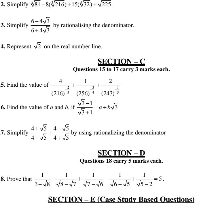 2. Simplify $ {81} - 8( [3]{216}) + 15( | StudyX