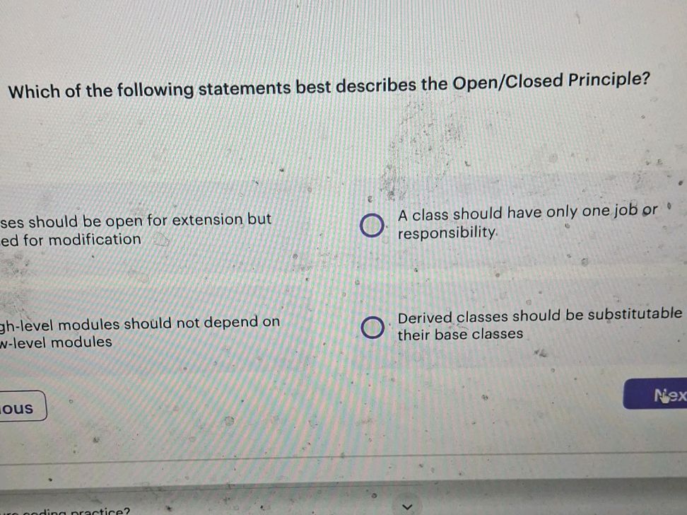 Which of the following statements best | StudyX