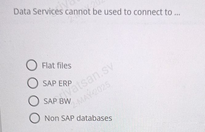 Data Services cannot be used to connect | StudyX