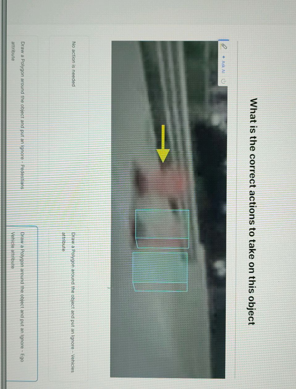 What is the correct actions to take on this | StudyX