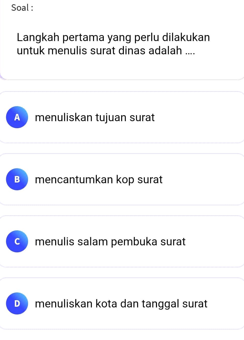 Soal: Langkah pertama yang perlu dilakukan | StudyX