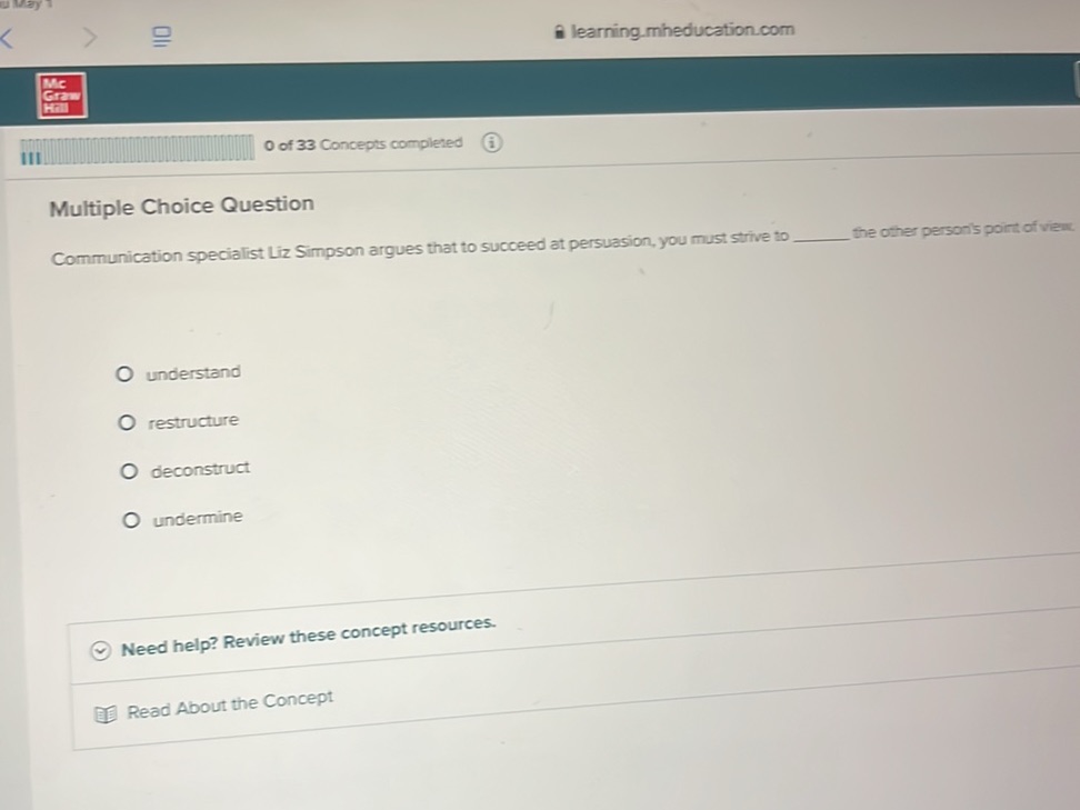 Multiple Choice Question Communication | StudyX