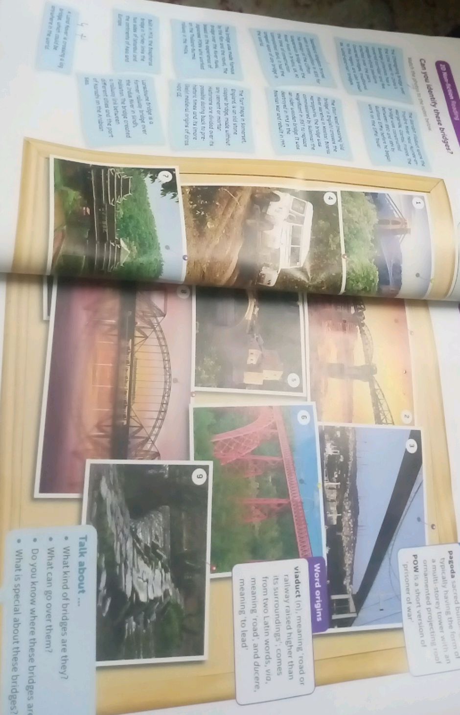 Can you identify these bridges? Match the | StudyX