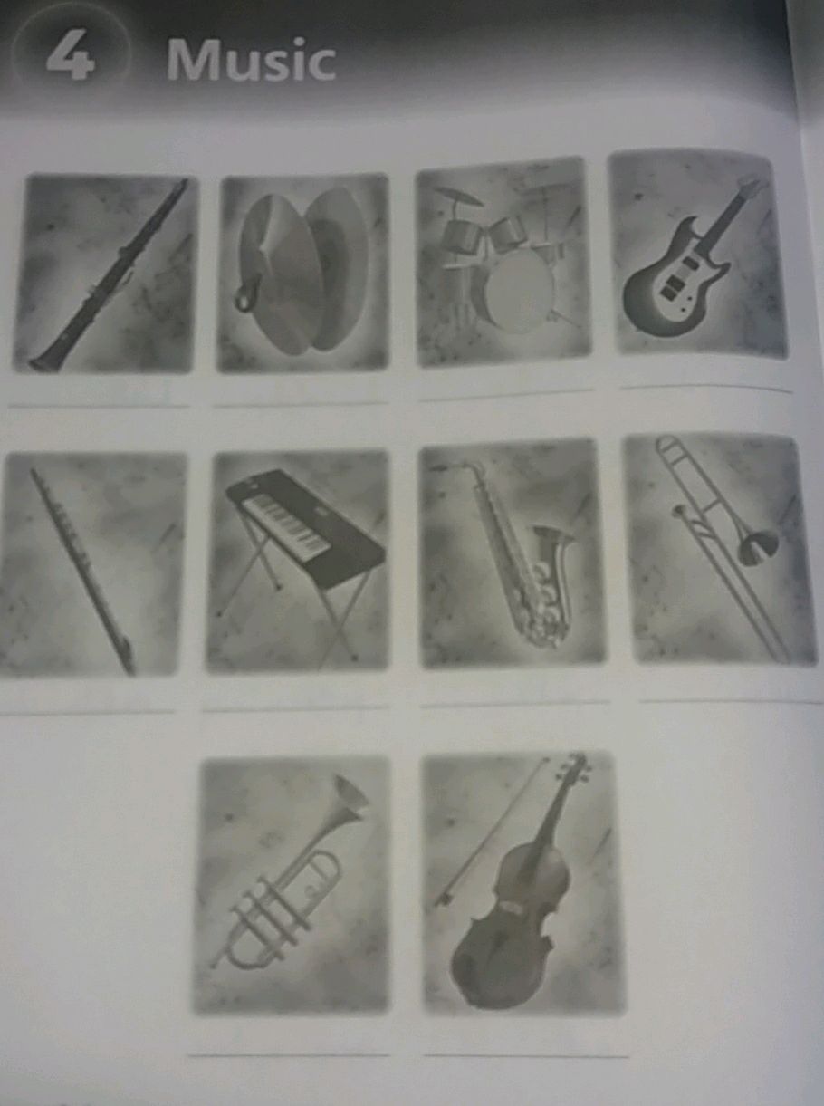 The image shows different musical | StudyX