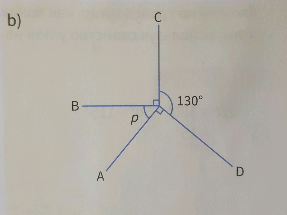 Find the value of angle *p*. In the | StudyX