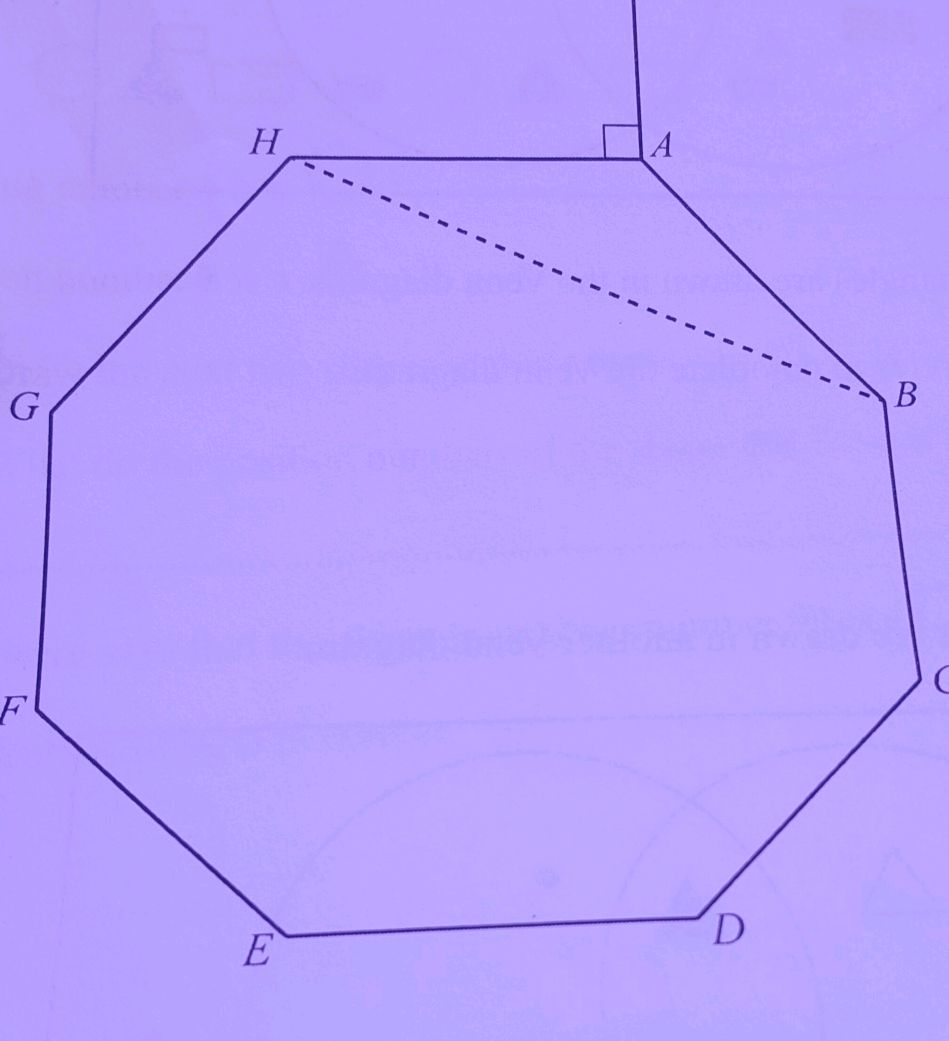 The image shows a geometric figure, an | StudyX