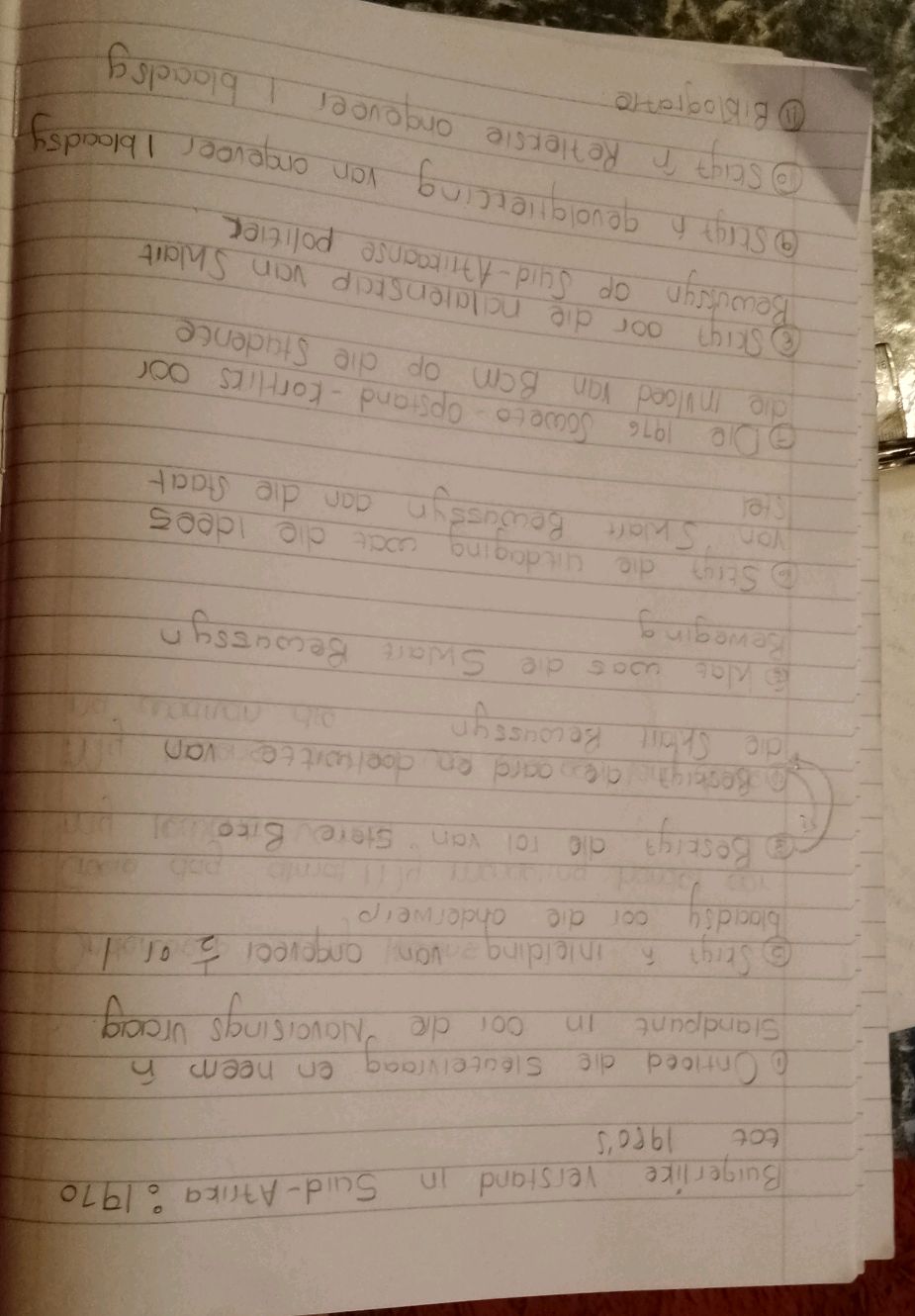 6. Ontleed die Sleutelvraag en neem 'n | StudyX