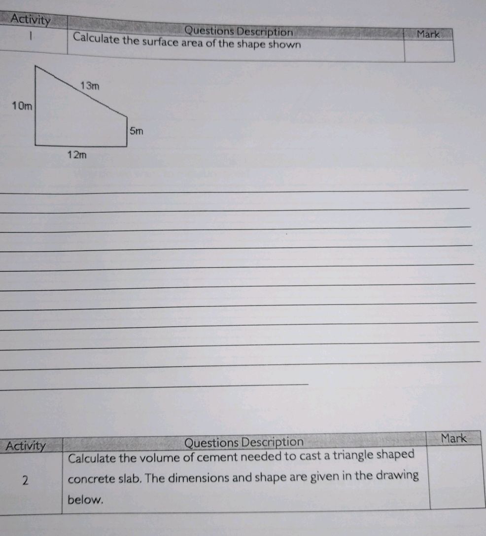 Calculate the surface area of the shape | StudyX