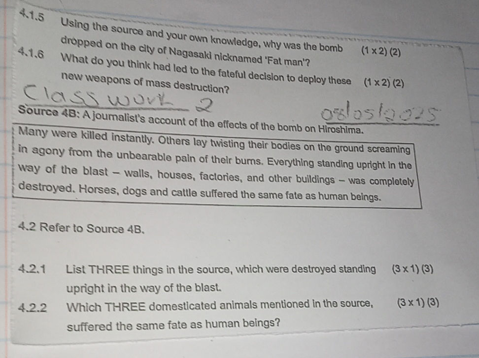4.1.5 Using the source and your own | StudyX