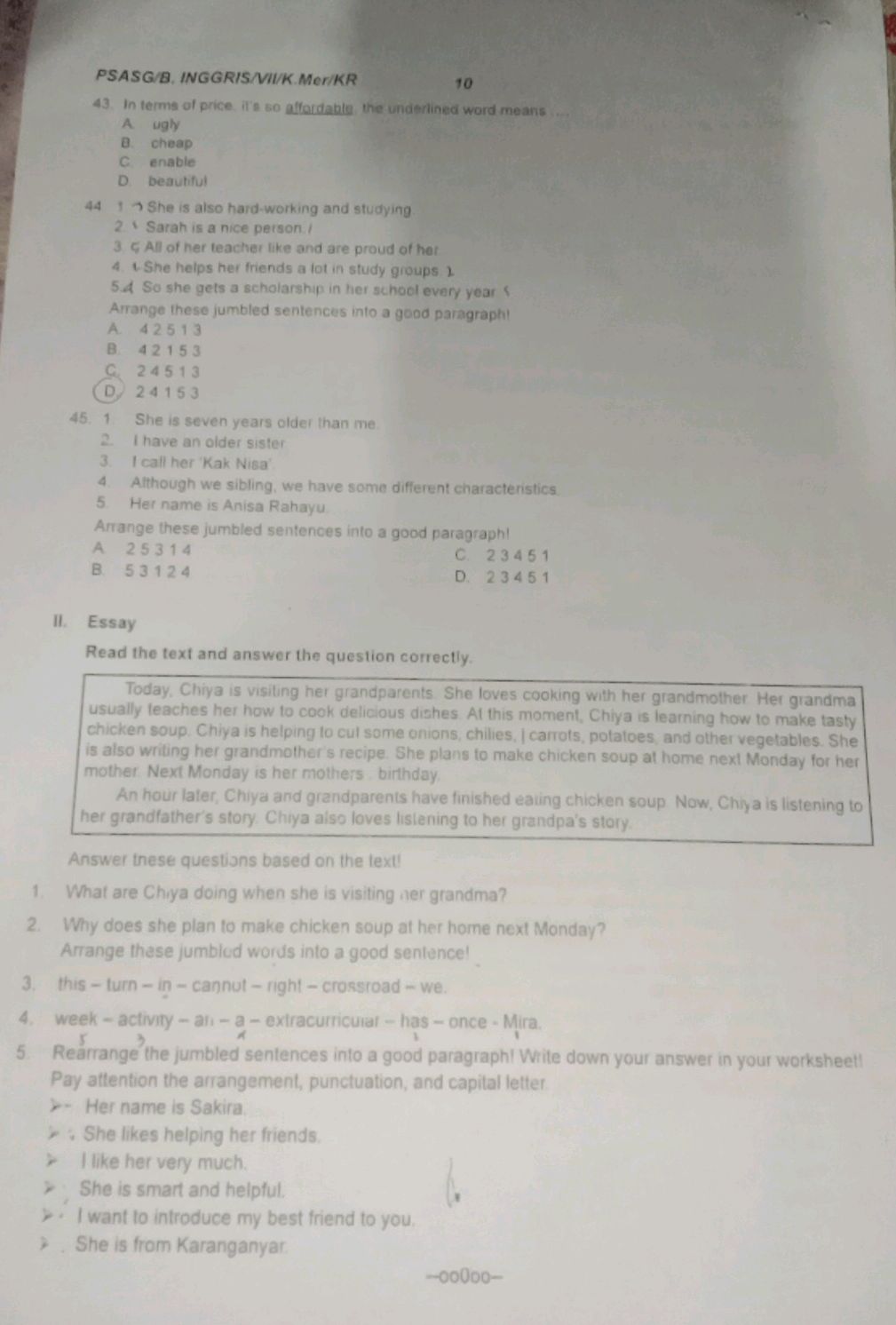 43. In terms of price, it's so affordable | StudyX