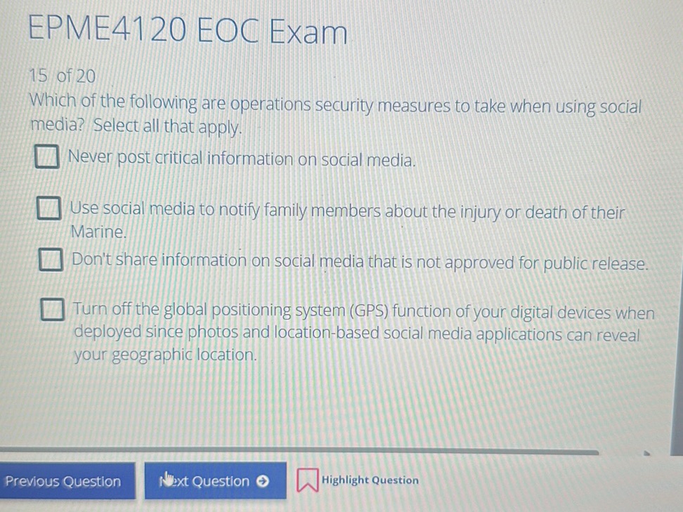 Which of the following are operations | StudyX