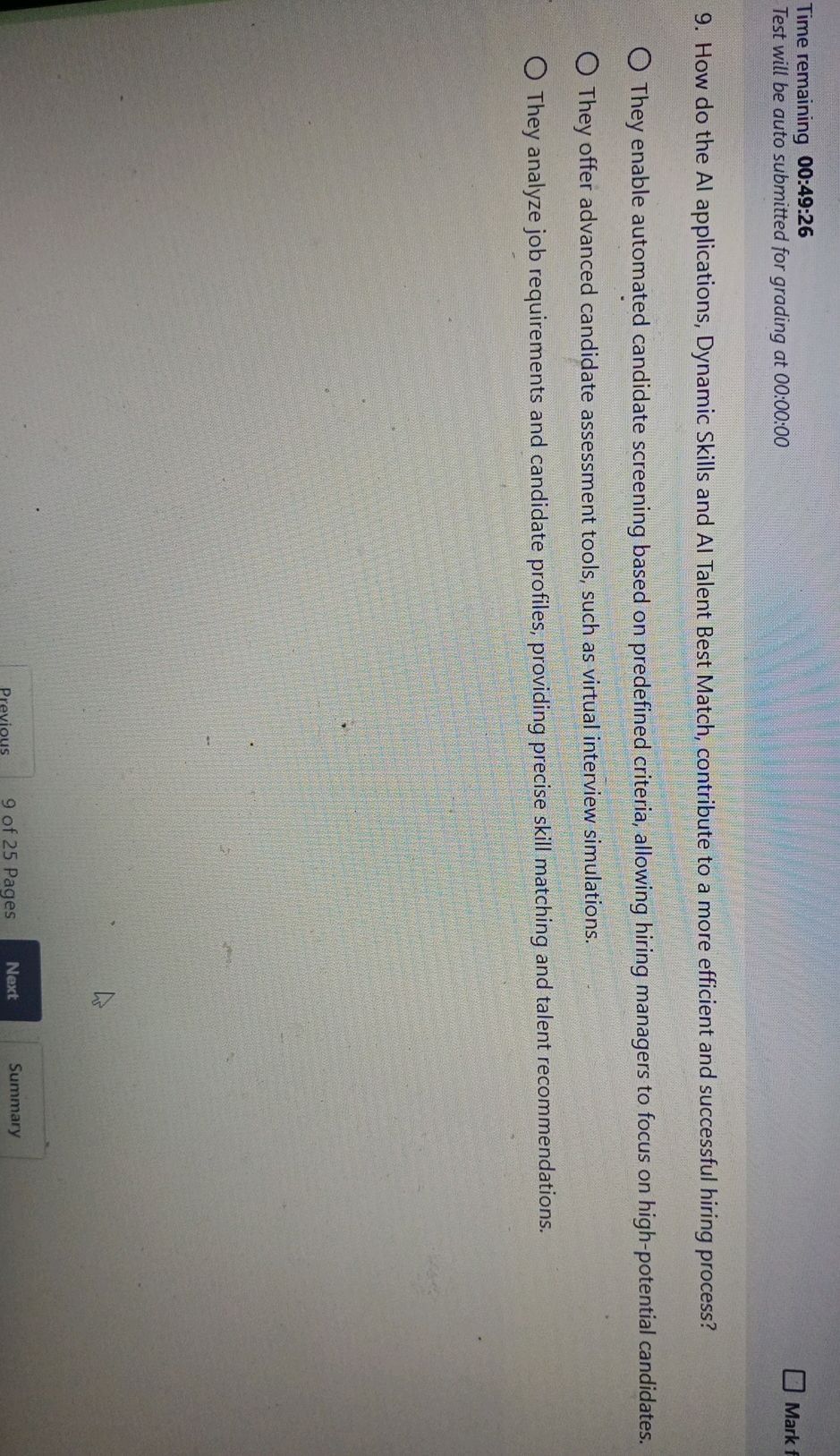 9. How do the Al applications, Dynamic | StudyX