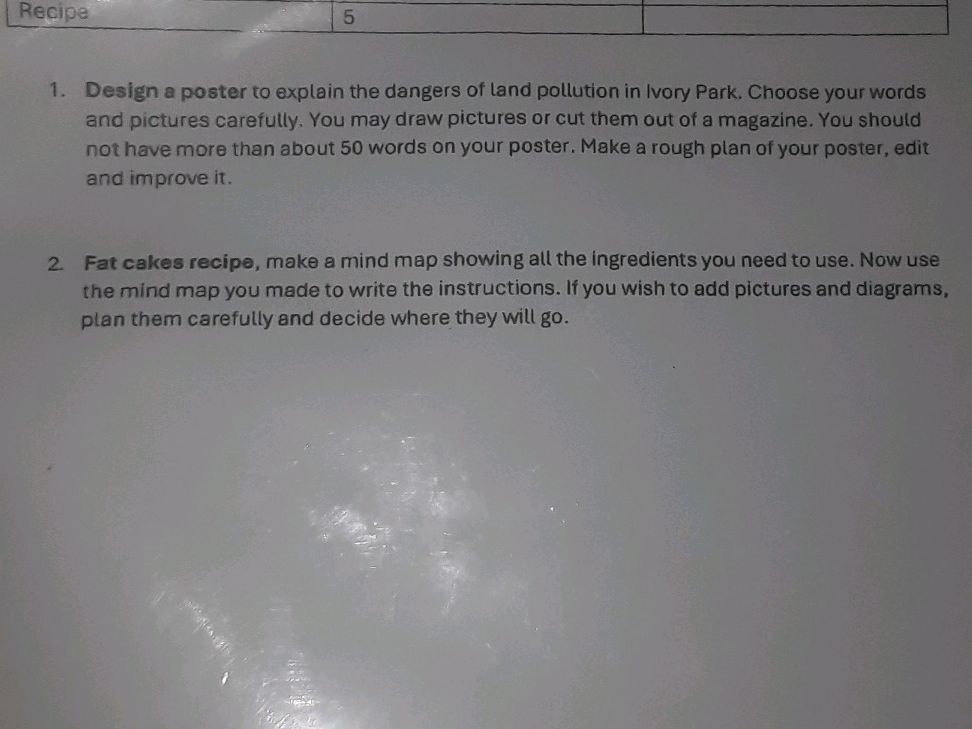 1. Design a poster to explain the dangers of | StudyX