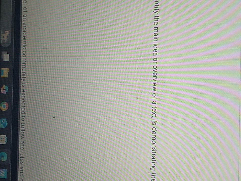 Identify the main idea or overview of a | StudyX