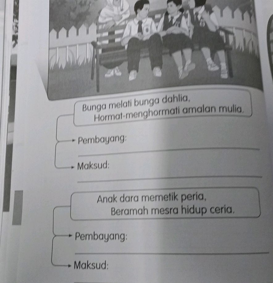 Bunga melati bunga dahlia, | StudyX