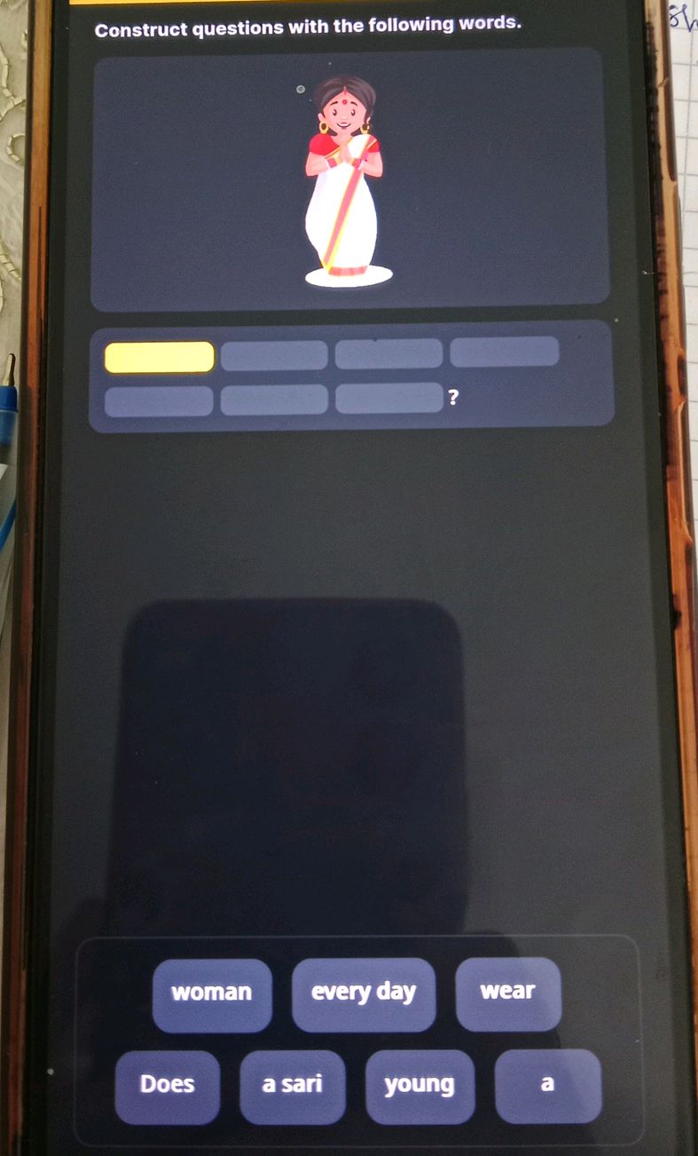 Construct questions with the following | StudyX