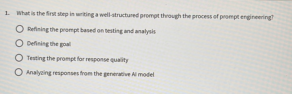 1. What is the first step in writing a | StudyX