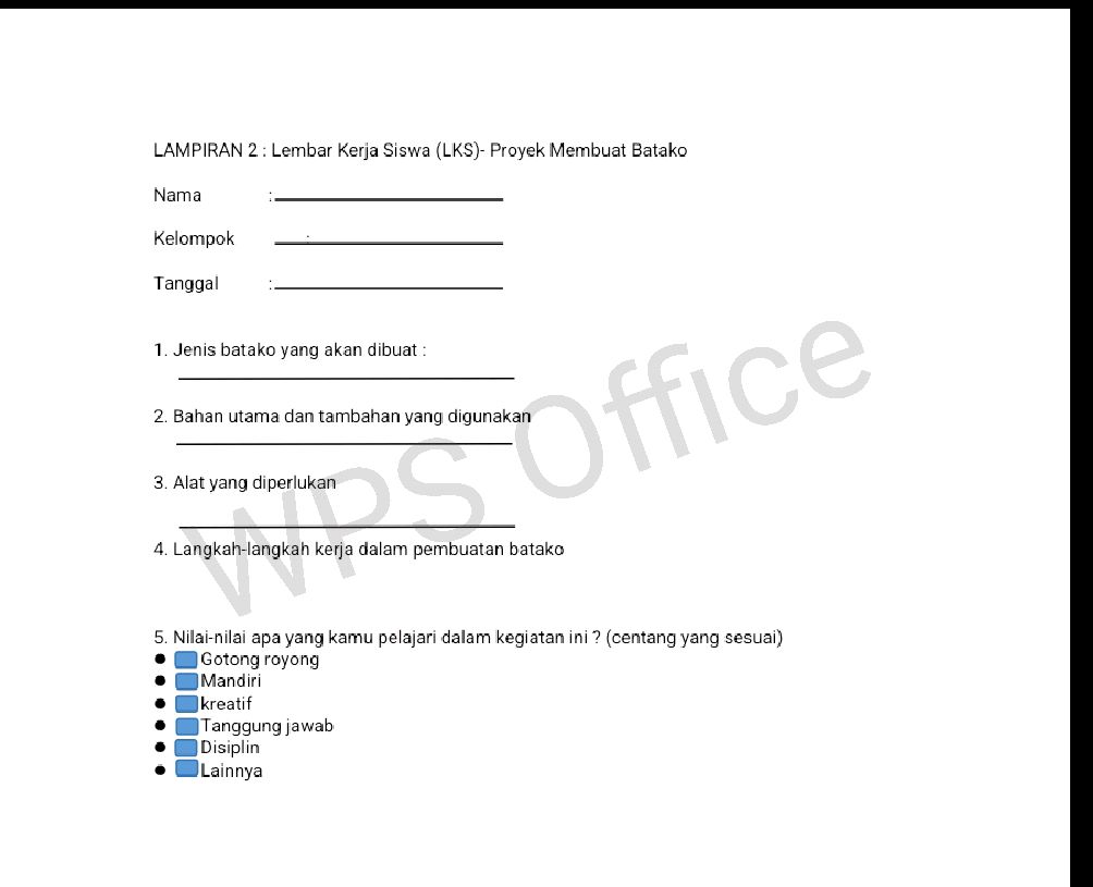 LAMPIRAN 2 : Lembar Kerja Siswa (LKS)- | StudyX