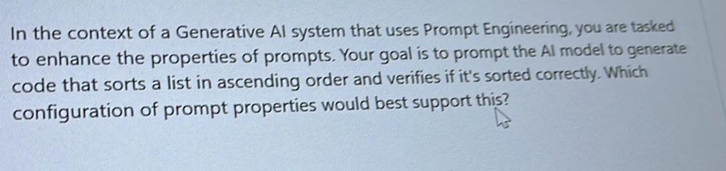 In the context of a Generative AI system | StudyX