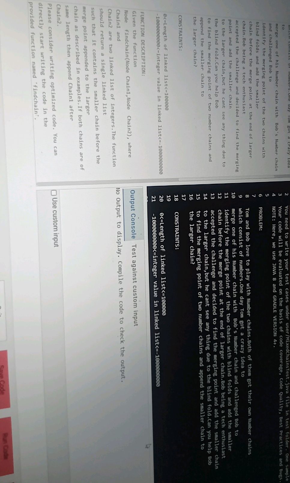 PROBLEM: Tom and Bob love to play with | StudyX