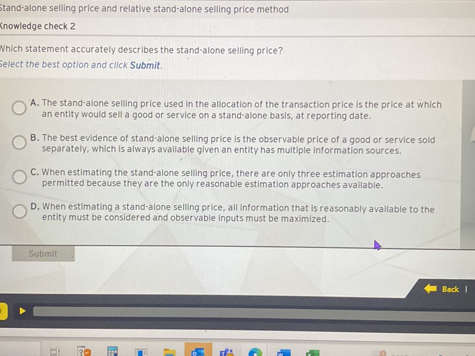 Which statement accurately describes the | StudyX