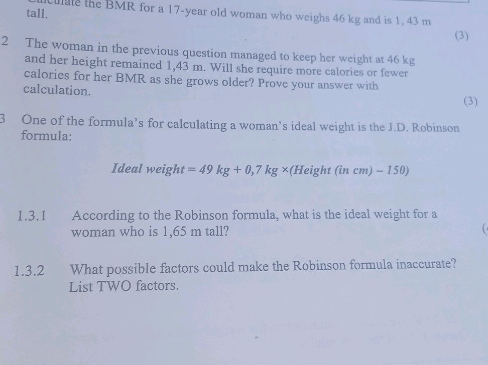 One of the formula's for calculating a | StudyX