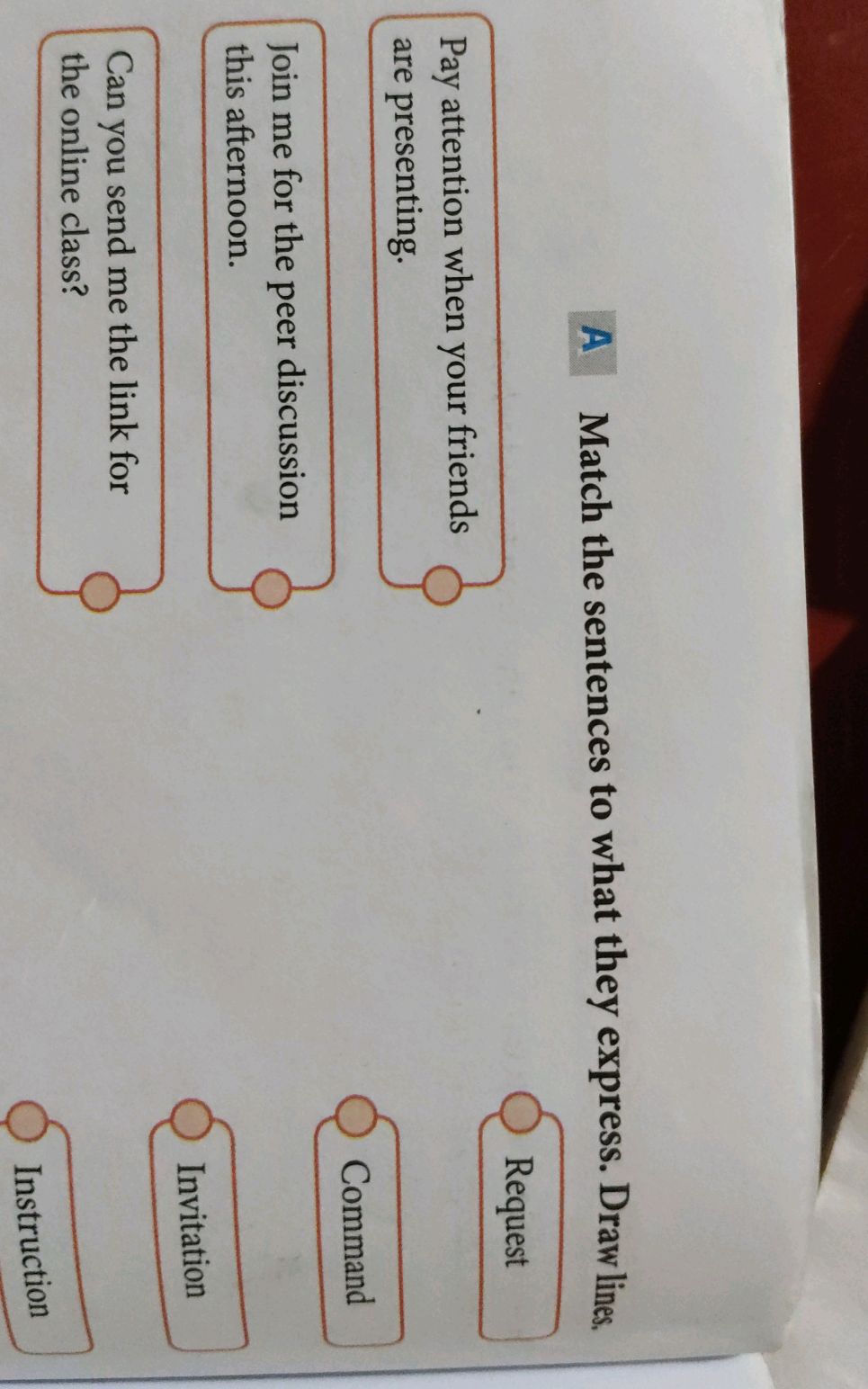 Match the sentences to what they express. | StudyX