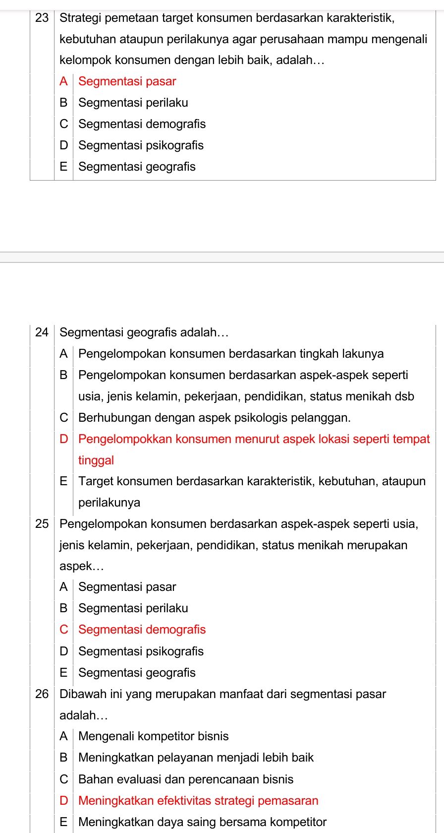 23 Strategi pemetaan target konsumen | StudyX