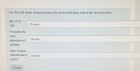 Use the pull-down menus to place the correct