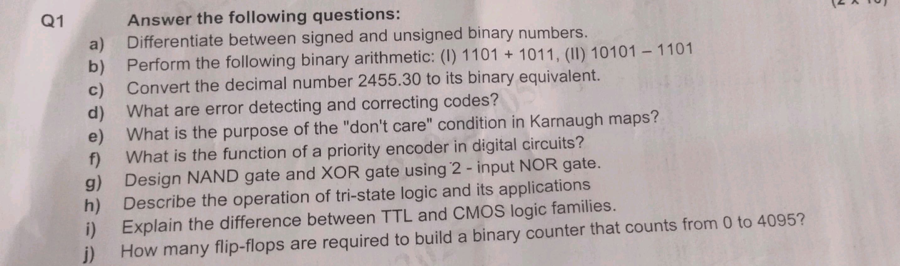 Answer the following questions: a) | StudyX