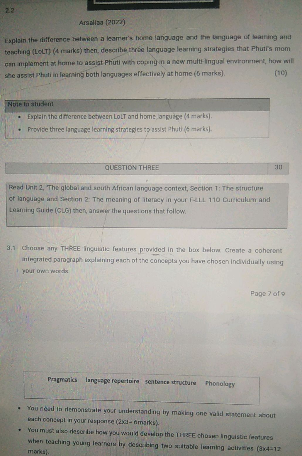 2.2 Explain the difference between a | StudyX