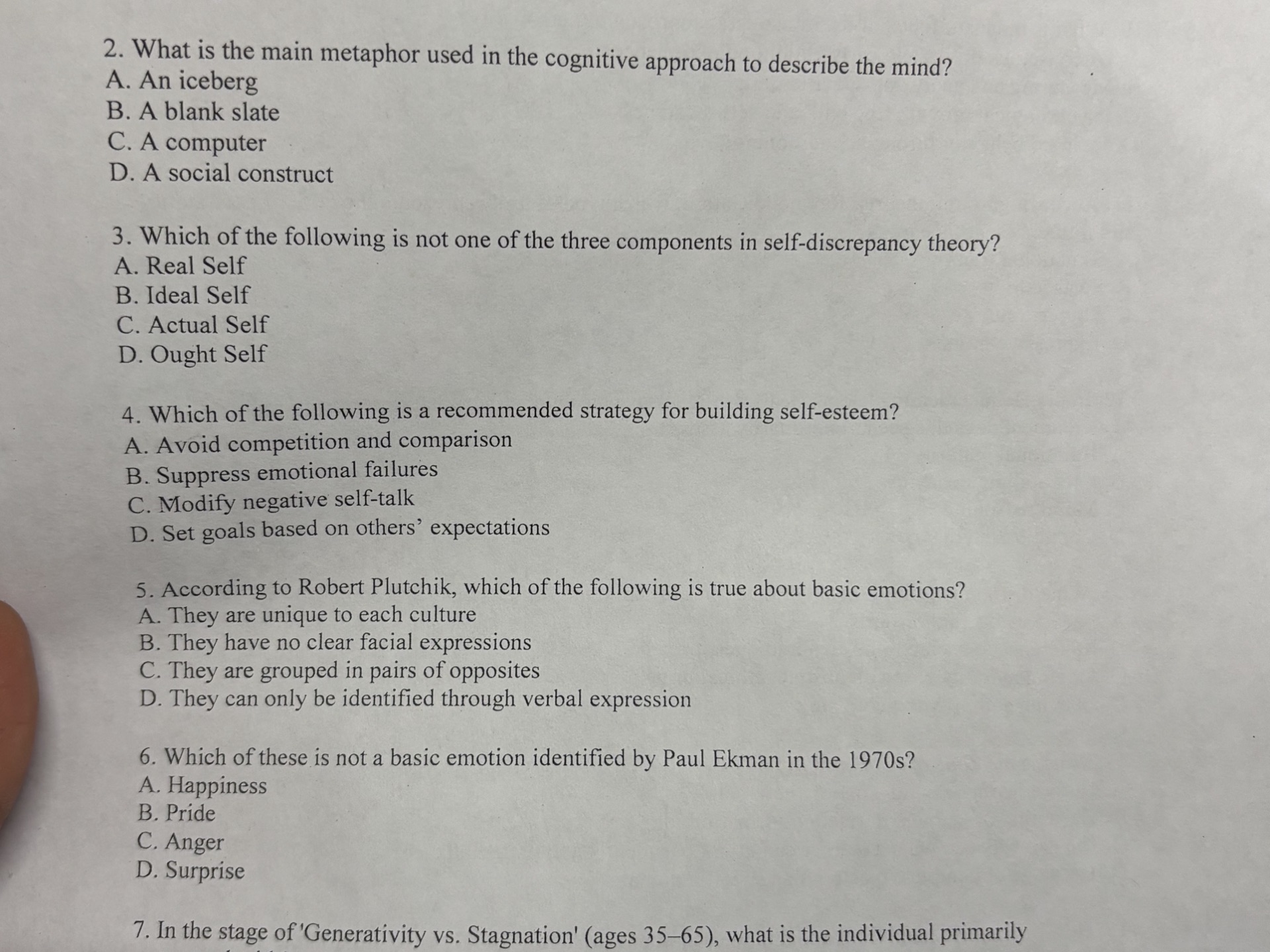 2. What is the main metaphor used in the | StudyX