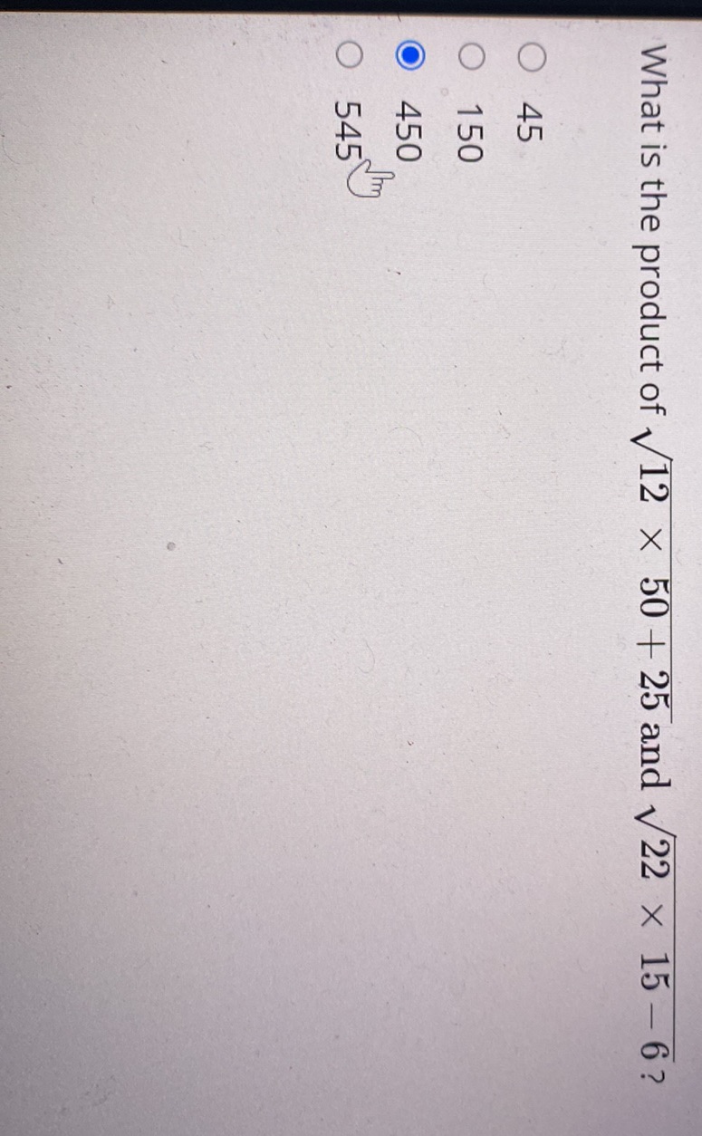 What is the product of $ {12} 50 + 25$ and | StudyX