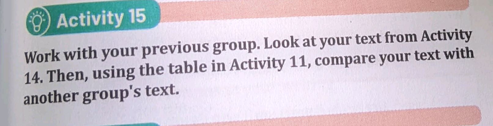 Work with your previous group. Look at your | StudyX