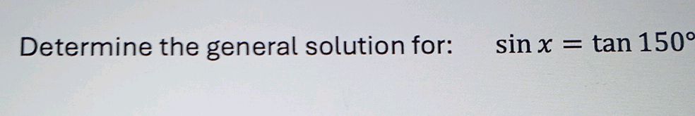 Determine the general solution for: $ x = | StudyX