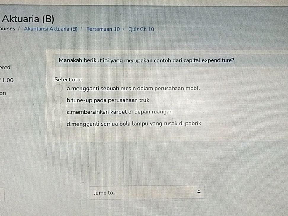 Manakah berikut ini yang merupakan contoh | StudyX