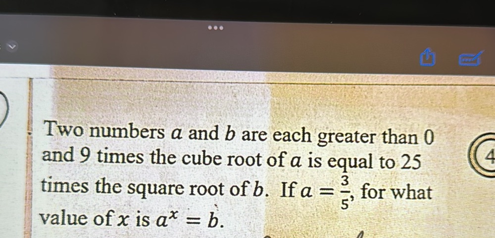 Two numbers $a$ and $b$ are each greater | StudyX