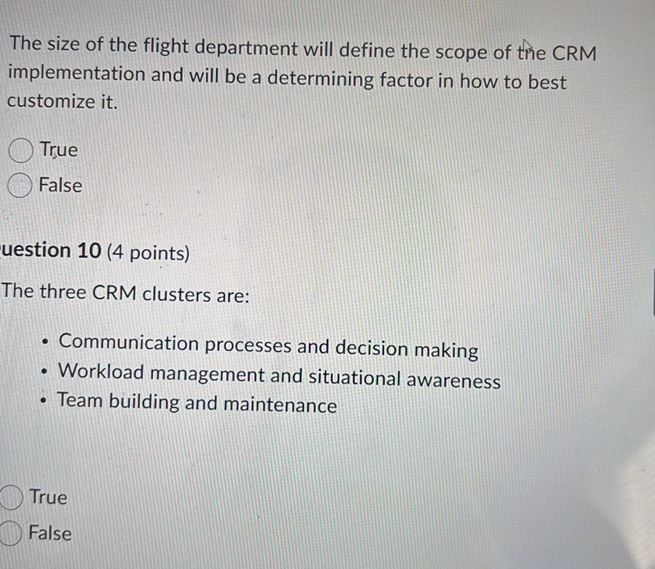 The size of the flight department will | StudyX