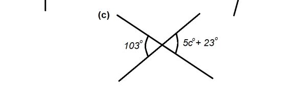 The image shows two intersecting lines. One | StudyX