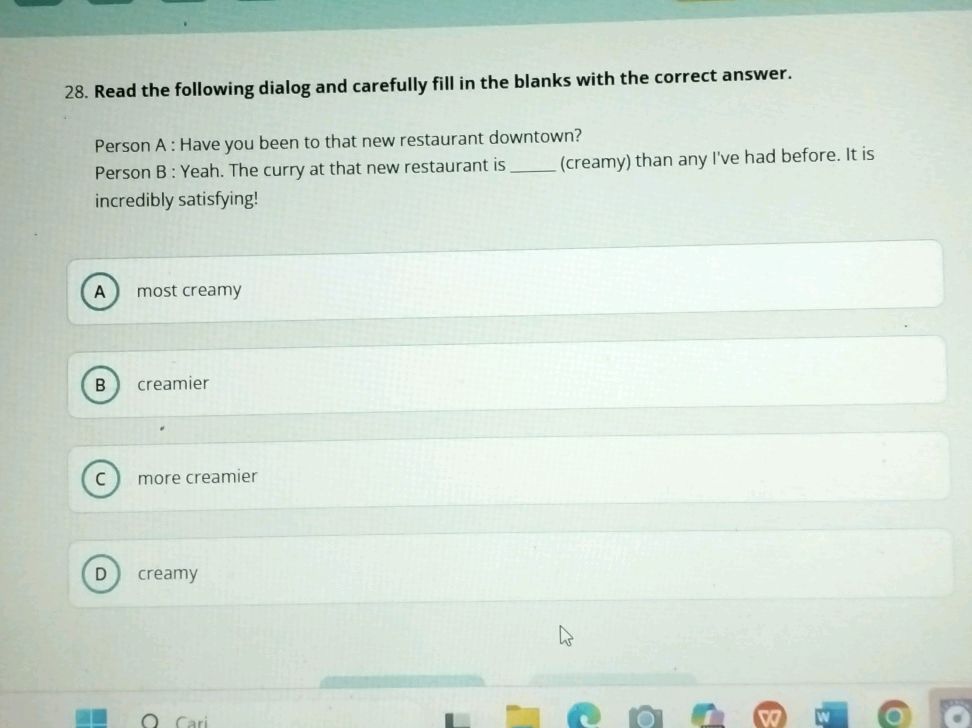 28. Read the following dialog and carefully | StudyX