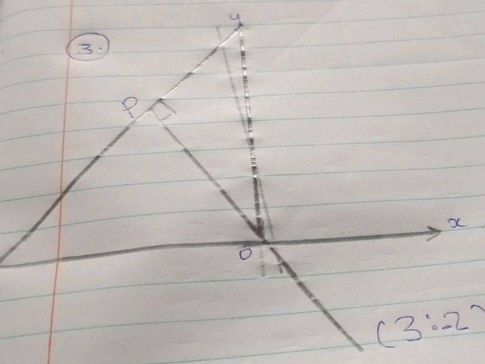 3. Diagram of a triangle with a right angle | StudyX