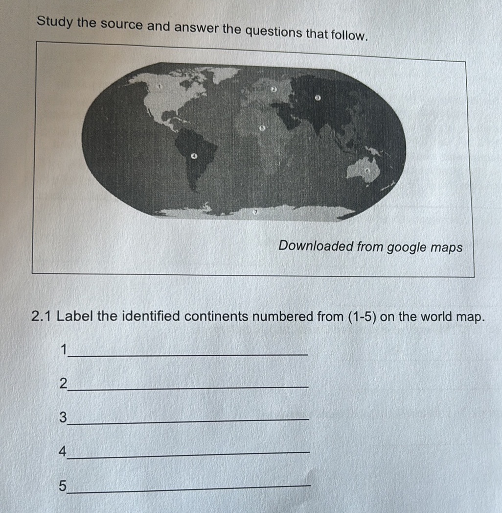 Study the source and answer the questions | StudyX
